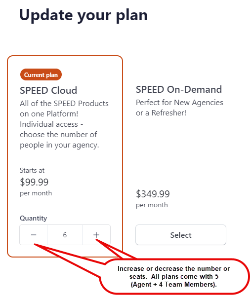 Blank Page – Billing | SPEED Training Workshop